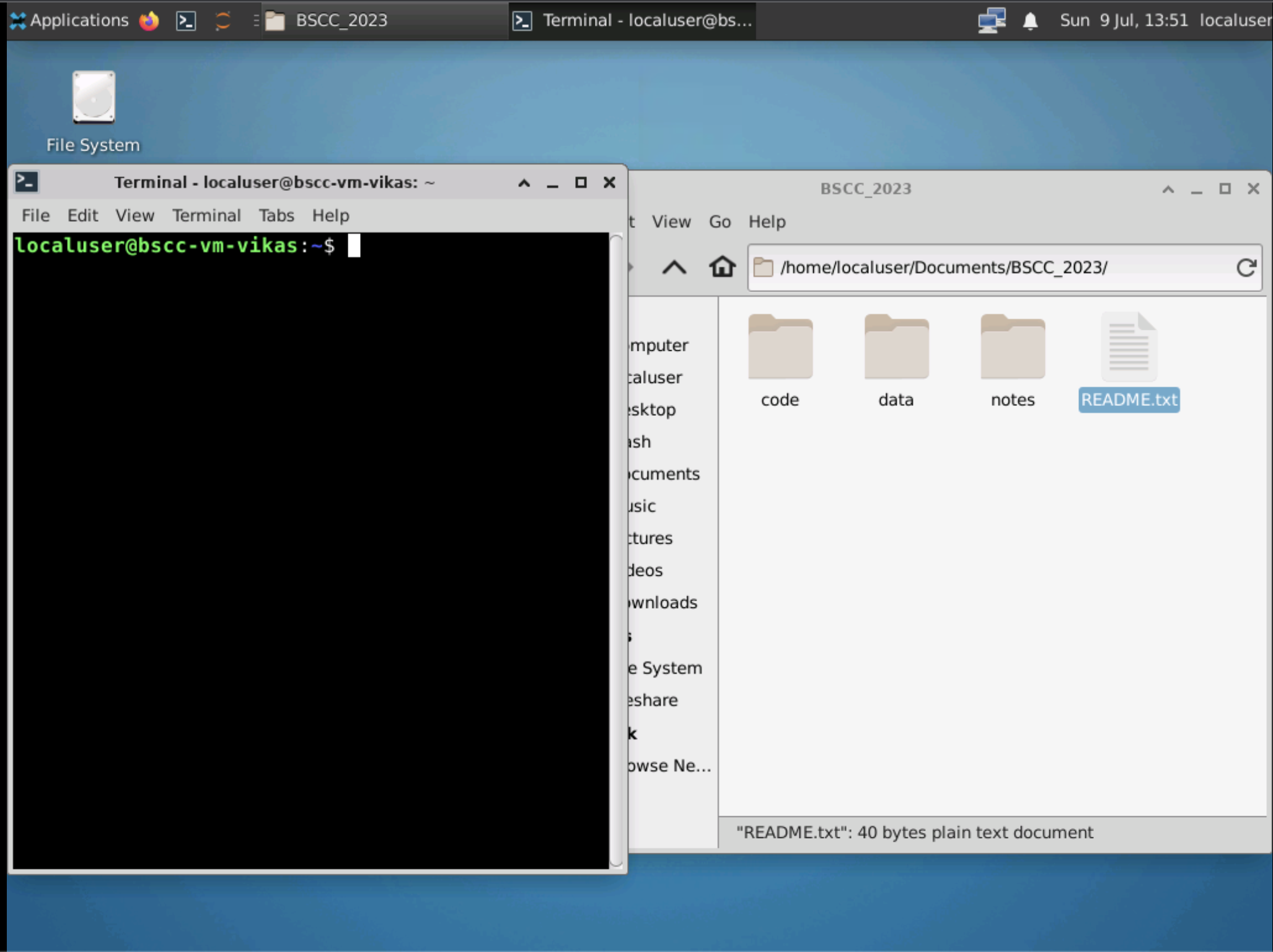 01a: From File Explorer to Command Line